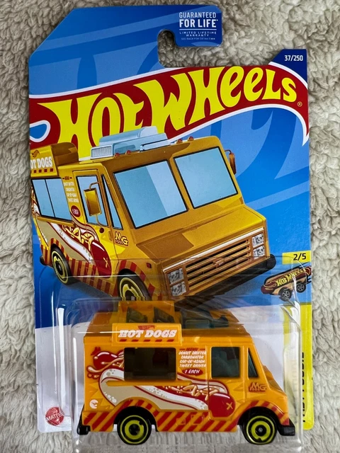 HOT WHEELS 2022 Treasure Hunt Quick Bite Food Truck 37/250 Fast Foodie ...