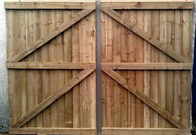 GARDEN GATE,DRIVEWAY GATE,DOUBLE Gates,From 8ft wide-up to 9ft wide x ...