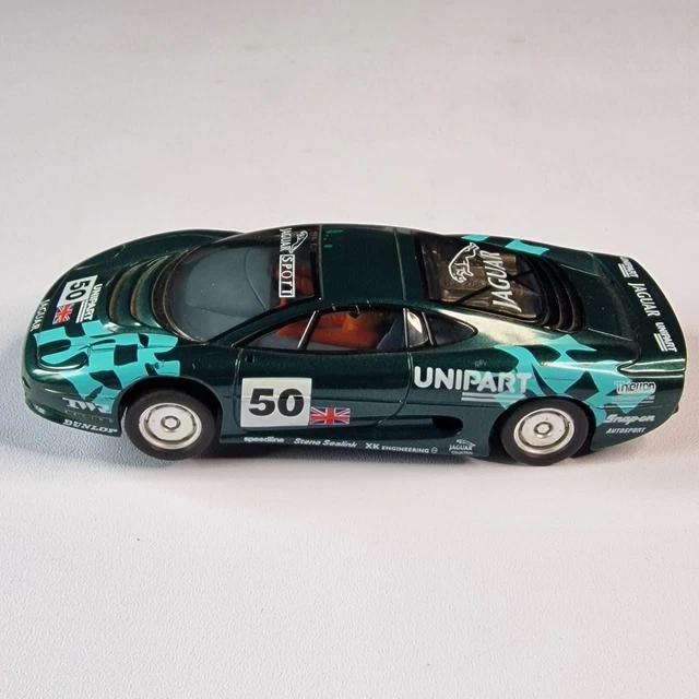 HORNBY SCALEXTRIC CAR C483 Jaguar XJ220 No.50 Unipart (Made in England ...