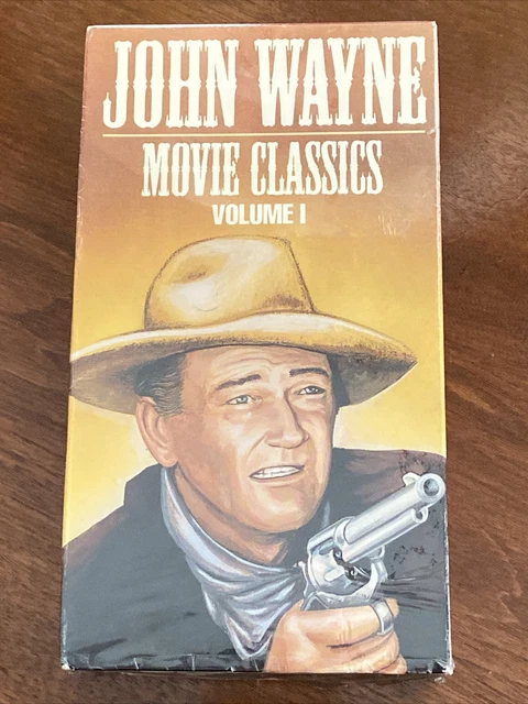 JOHN WAYNE MOVIE Classics VHS Volume 1, Six Features BRAND NEW, SEALED ...