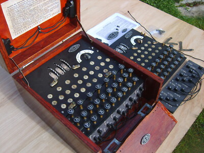WW2 3D PRINTED reproduction enigma machine boards full size. £128.00 ...