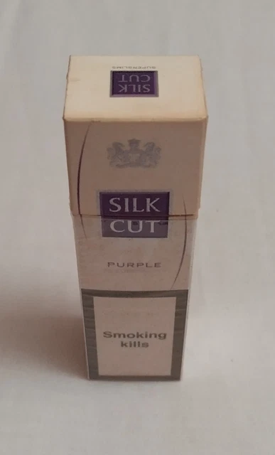 SILK CUT SUPER Slim Cigarette Pack Empty (Rare) £16.15 - PicClick UK