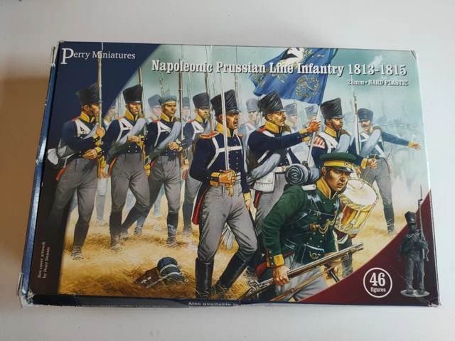 NAPOLEONIC PRUSSIAN LINE infantry- PERRY MINIATURES - 28MM ...