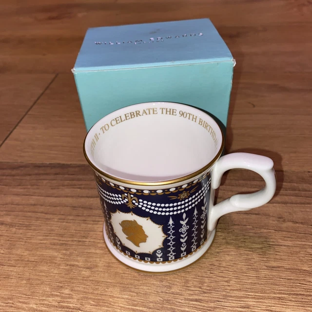 WILLIAM EDWARDS QUEEN Elizabeth 90th Birthday Mug Cup 1926-2016 BNIB ...