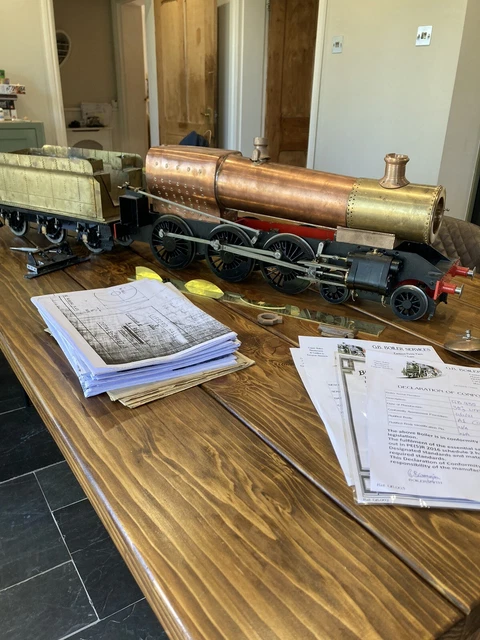 3.5& GAUGE LIVE Steam Lifford Hall Loco And Tender £1,650.00 - PicClick UK