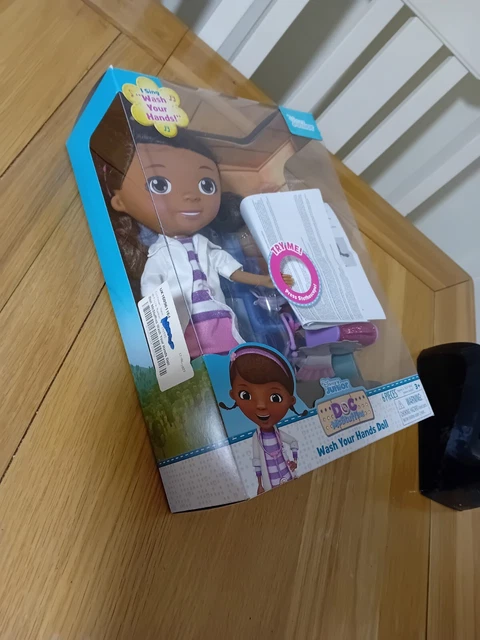 DOC MC STUFFINGS Disney Junior Wash Your Hands Singing Talking Doll ...