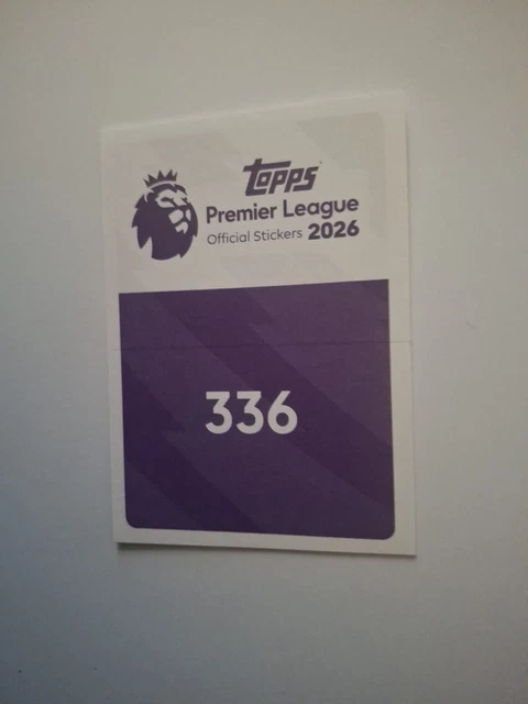 TOPPS PREMIER LEAGUE 2026 Sticker Cody Gakpo No 336 Mint £1.44 ...