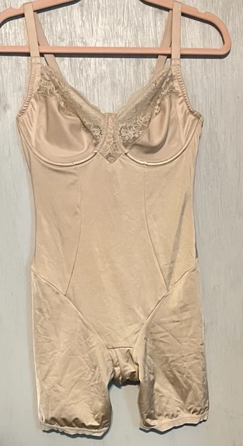 MAIDENFORM SHAPEWEAR FIRM-CONTROL Body Shaper Long Leg 36C beige £17.61 ...