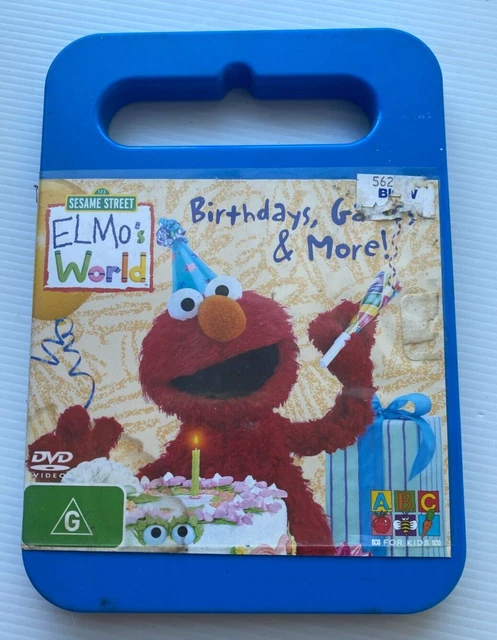SESAME STREET ELMOS World DVD Birthdays Games & More R4 Kids Music ...