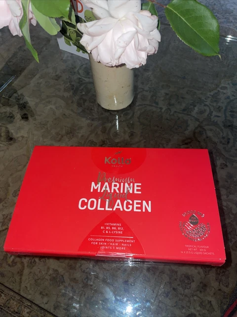 KOLLO PREMIUM MARINE Liquid Collagen Sachets -14- New Unopened Box - FREEPOST £33.00 - PicClick UK