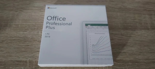 MICROSOFT OFFICE 2019 Pro Professional Plus DVD Version boite Scellée ...
