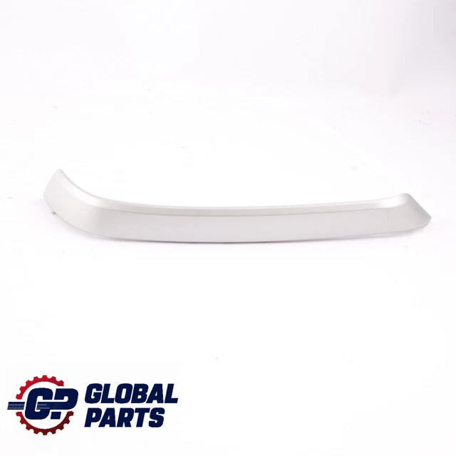 BMW E90 E91 Door Card Strip Trim Interior Rear Left N/S Titan 90 Silver ...
