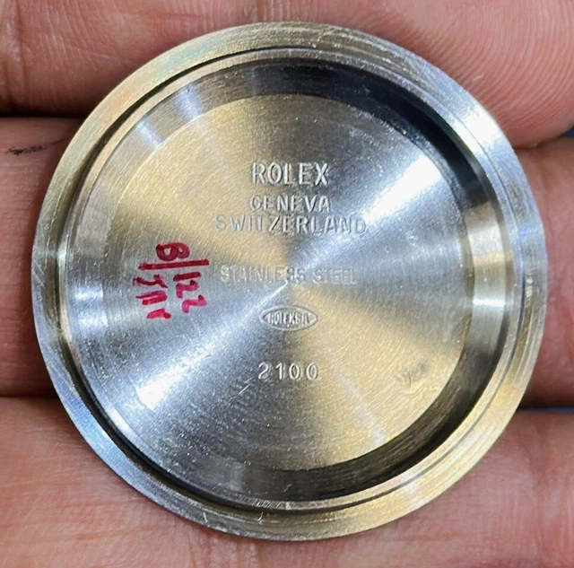 ROLEX CASEBACK CASE Back For Model Daytona Ref 116520 EUR 899,00 ...
