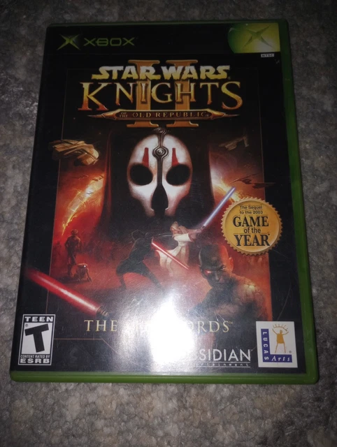 STAR WARS KNIGHTS of the Old Republic II 2 Les Seigneurs Sith Xbox jeu ...