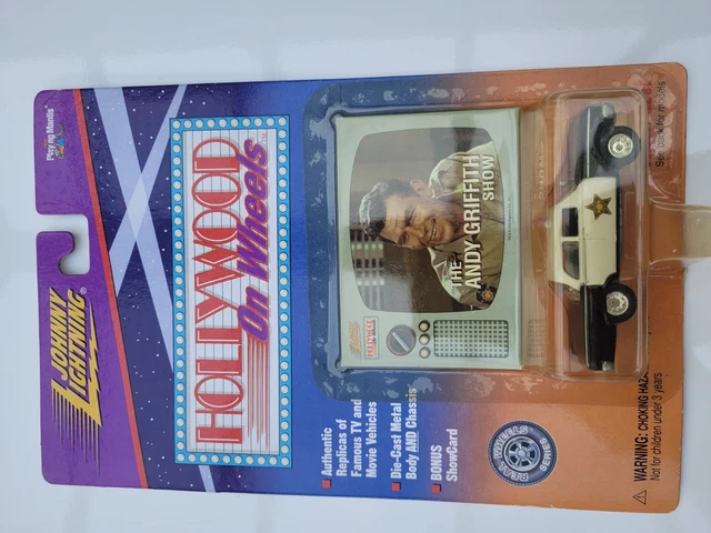 VINTAGE JOHNNY LIGHTNING Hollywood On Wheels Andy Griffith Show Police ...