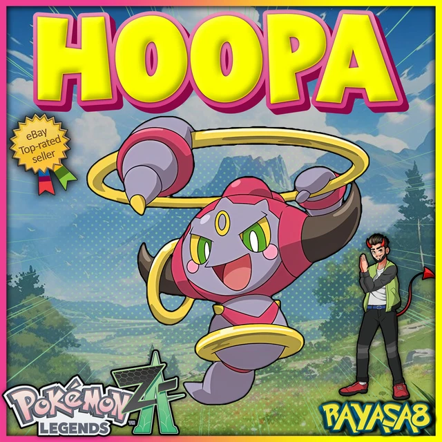 🔥 HOOPA MYTHICAL Legendary Pokemon Legends ZA Best Stats 🌟 $3.45 ...