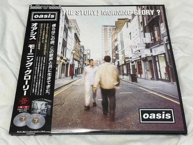 OASIS WHAT'S THE Story Morning Glory 25th Anniversary Silver Vinyl 2LP, £313.03 - PicClick UK