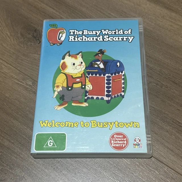 BUSY WORLD OF Richard Scarry, The-Welcome to Busytown : Vol 1 (DVD ...