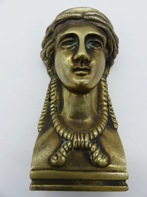 BRONZE AMEUBLEMENT CARIATIDE Style Empire Retour Egypte N°3 EUR 39,00 ...