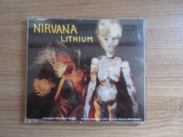 NIRVANA - LITHIUM Rare Korea Orig CD 1995 EUR 28,66 - PicClick FR