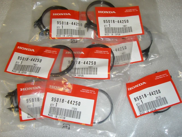 HONDA NEW 500 550 Carburetor Intake Boot Carb Insulator & Clamps 16211 ...