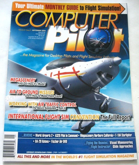 COMPUTER PILOT MAGAZINE Sep 2004 Desktop Pilots & Flight Simulator Enthusiasts £8.03 - PicClick UK