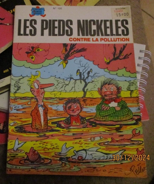 LES PIEDS NICKELÉS 120 Contre La Pollution Pellos Bd Eo Spe 1988 Tbe+ EUR 14,00 - PicClick FR