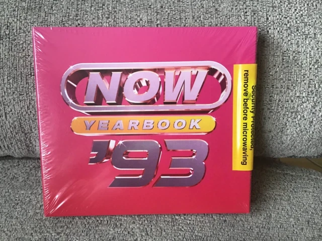 NOW THAT’S WHAT I call music yearbook 1993 4 cds sealed £1.99 - PicClick UK