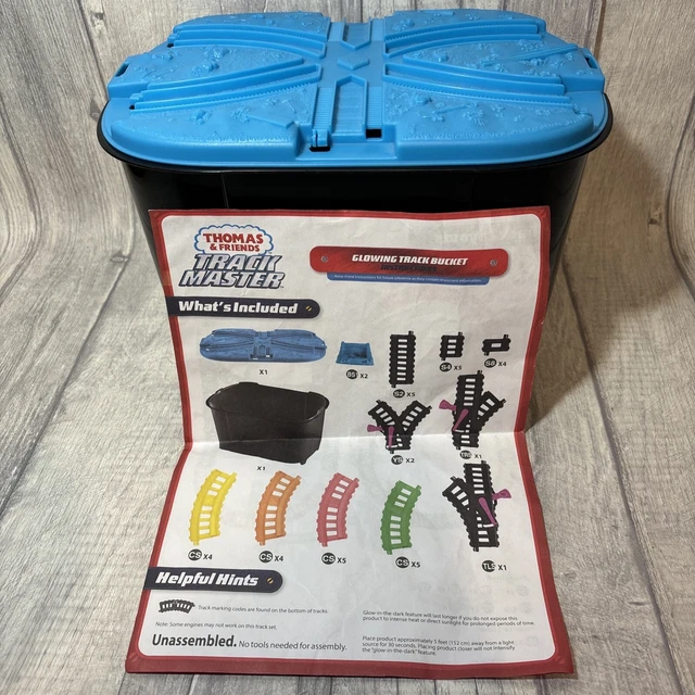 THOMAS & FRIENDS TrackMaster Glowing Track Bucket Tank Engine Mattel ...
