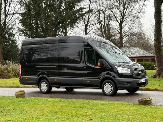 FORD TRANSIT JUMBO 2.2diesel Finish in black 66 plate euro 6 £9,750.00 ...