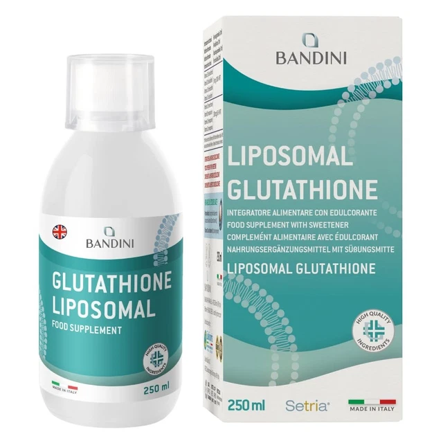 BANDINI® LIPOSOMAL GLUTATHIONE Reduced | Oral Glutathione Liquid | L ...