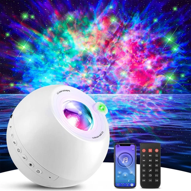 BLUETOOTH HD STAR Projector Galaxy Starry Sky Nebula Space LED Night ...