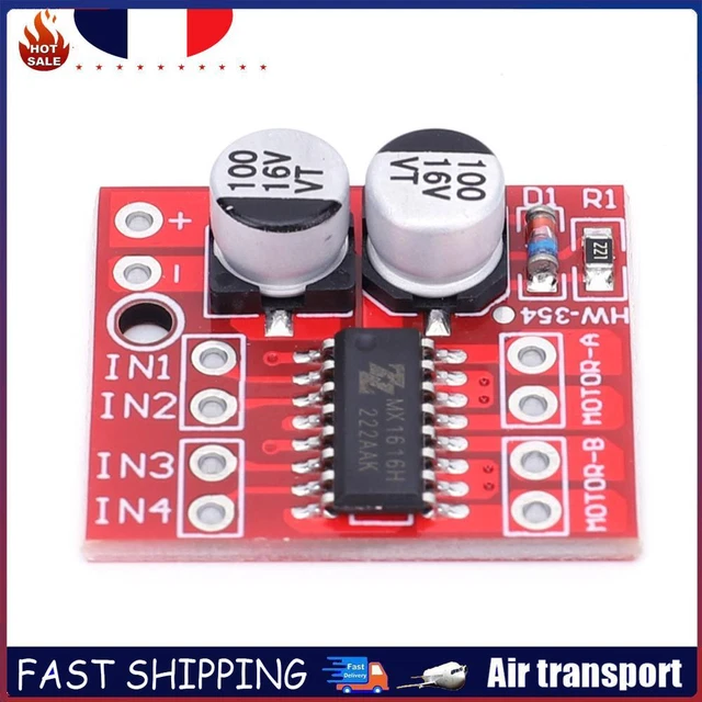 # L298N DUAL Stepper Motor Drive Module Dual DC Motor Module 2.5A Mini ...