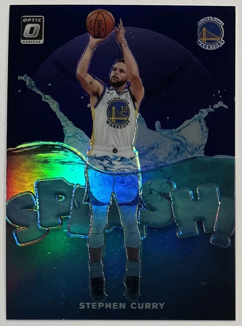 2019-20 DONRUSS OPTIQUE Stephen Curry violet Prizm Splash ! #4 Warriors ...