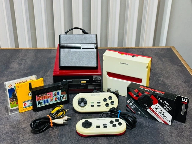 COFFRET NINTENDO FAMICOM Disk System + Console Neo Fami 2 jeux En stock ...