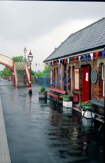 BRITISH RAILWAYS LMS Appleby Station Platform Footbridge 2001 Orig ...