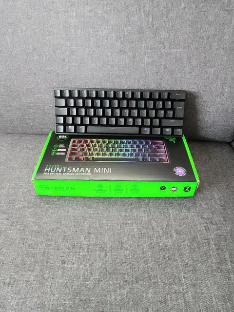 RAZER HUNTSMAN MINI Optical Gaming Keyboard Purple Switches - UK ...