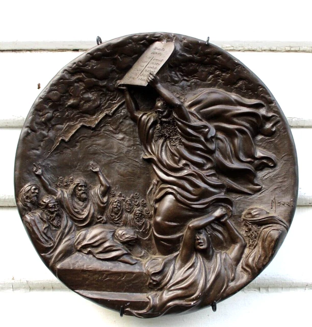 &MOSES AND THE Ten Commandments" Merri Roderick Rhodes Studio Christian ...