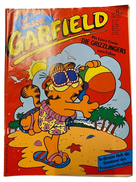 GARFIELD COMIC TASCHENBUCH Jim Davis Die Grizzlingers Deutsch Humor ...