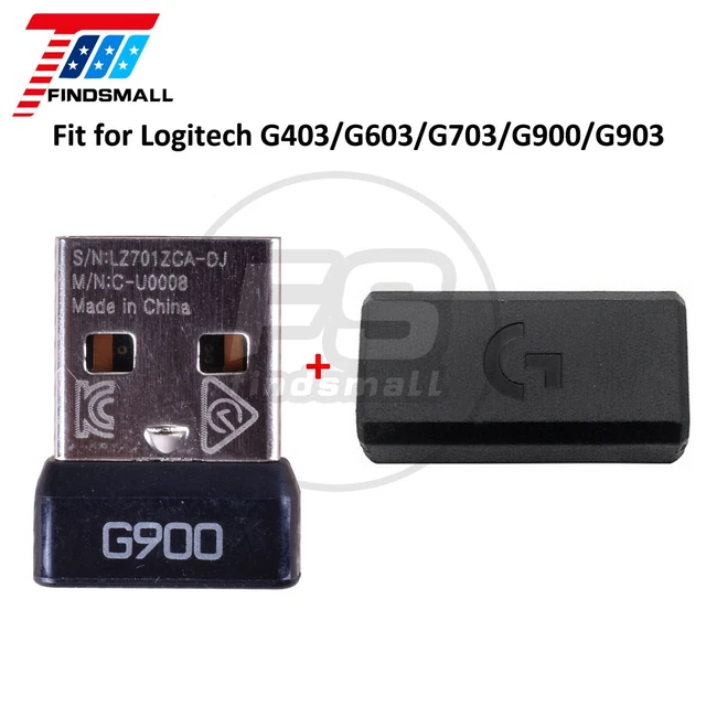 USB DONGLE RECEIVER + Extension Port Adapter for Logitech G900 G403 ...