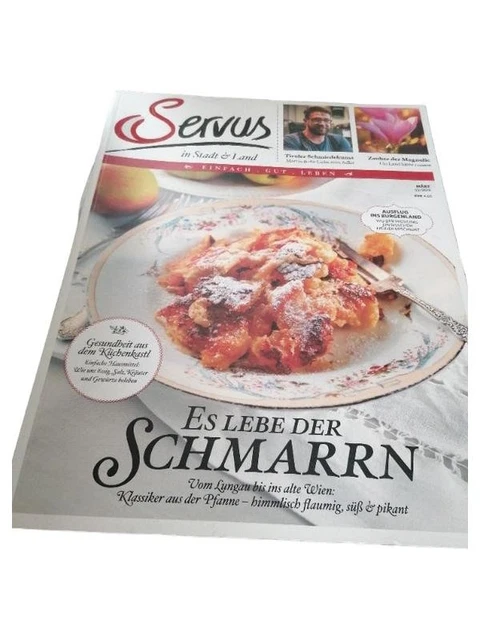 SERVUS MAGAZINE VILLE & Campagne Schmarrn Mars Santé Voyage EUR 6,95 ...