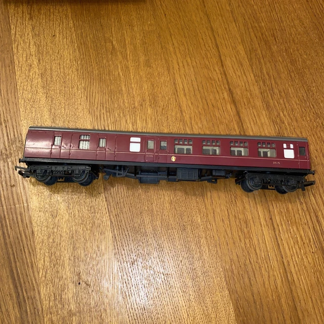 TRIANG HORNBY R387 BRITISH RAIL BR Mk1 COMPOSITE COACH / BRAKE 00 GAUGE ...