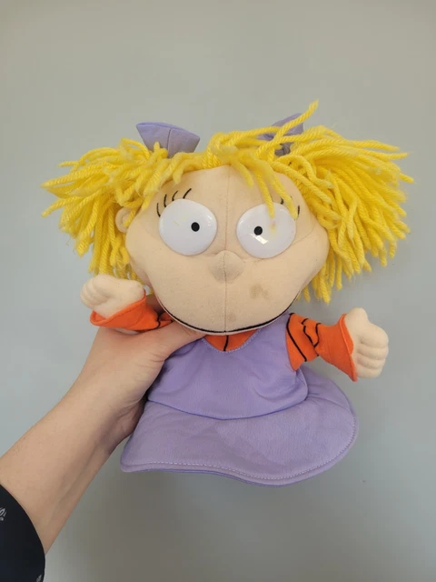 ANGELICA RUGRATS 90S character toy hand puppet 1998 viacom 25cm £4.00 ...