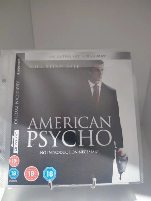 AMERICAN PSYCHO 4K Uhd Ultra Hd Blu-Ray *4K Disc & Cover Only* £11.82 ...