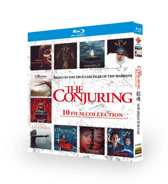 THE CONJURING 10 Collection (2013-2025) Horror 4-BD All Region New Box ...