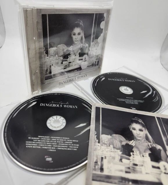 ARIANA GRANDE DANGEROUS Woman Japan Deluxe Ed. CD+DVD avec autocollant ...