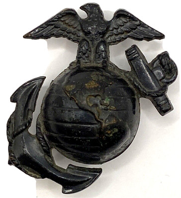 WW2 WWII USMC US Marine Corps Enlisted Cap Badge EGA £29.28 - PicClick UK