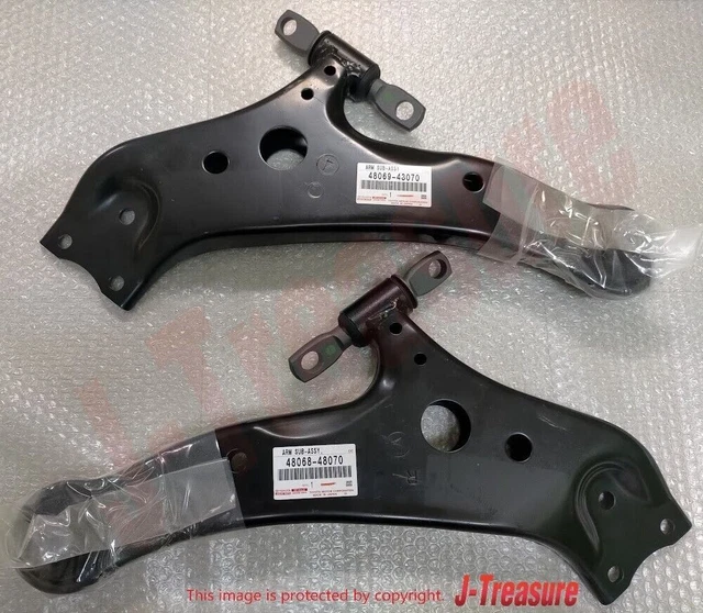 TOYOTA LEXUS RX350 RX450h 10-18 Genuine Front Lower Control Arm RH & LH ...