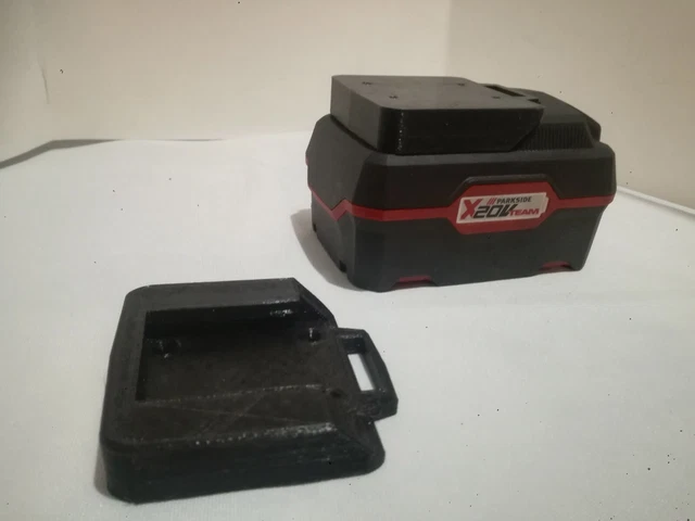 PARKSIDE X20V-LI 2 x Counter, Wall or Box Carrying Batteries £10.30 ...