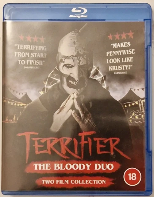 TERRIFIER THE BLOODY Duo (Terrifier 1 & 2) 2 Disc Blu-Ray Set £19.99 ...
